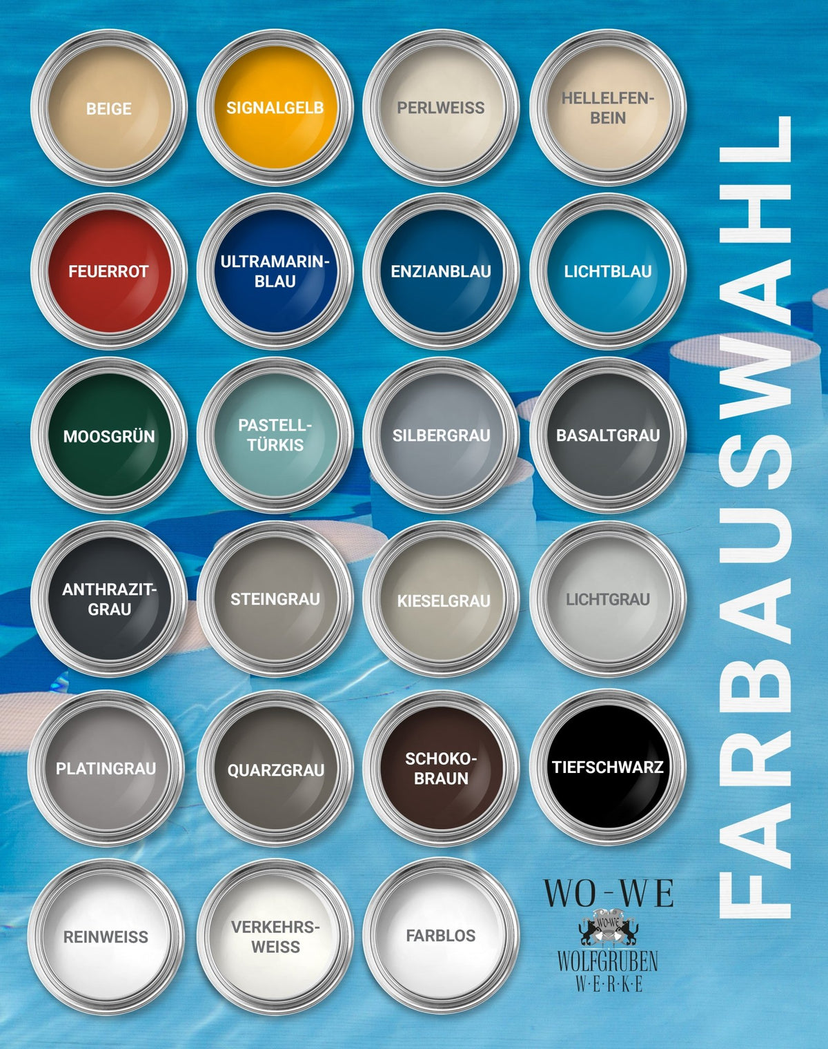 2K Poolfarbe Poolbeschichtung Schwimmbadfarbe Schwimmbeckenfarbe SL450